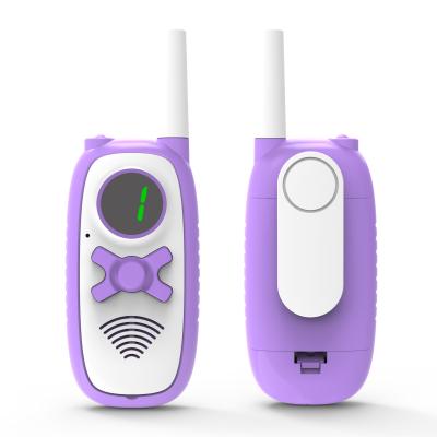 China Two Way 3 Channel 5km 0.5W Kids Walkie Talkie AAA Batteries for sale