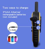 China Camo Color ABS 470MHz Long Range Walkie Talkie for sale