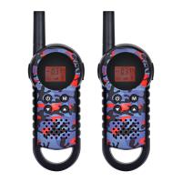 China Camo Color ABS 470MHz Long Range Walkie Talkie for sale