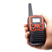 China new model Handheld Long Range Wireless Walkie Talkie set Built In Flashlight For Camping for sale