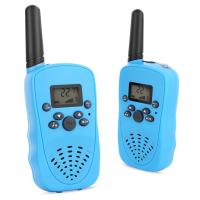 China Mini handy talkie with camouflage appearance toys for children two way Public Self Driving 400MHz Walkie Talkie Toy for sale