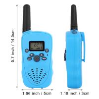 China Mini handy talkie with camouflage appearance toys for children two way Public Self Driving 400MHz Walkie Talkie Toy for sale