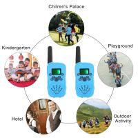 China Mini handy talkie with camouflage appearance toys for children two way Public Self Driving 400MHz Walkie Talkie Toy for sale