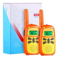China Free license orange 8-22 channels outdoor walkie talkie with LED light two way radio for sale