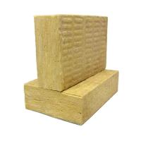 China Mineral Rockwool Sound Absorbing Panels slab Rockwool Wall Panels for sale