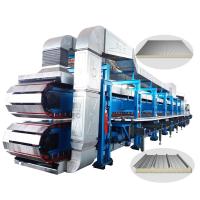 China 1200-2400 Mm Product Length Mineral Wool Sandwich Panel Production Line High Capacity 1000 Kg/h Capacity for sale