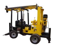 China XY-600F Trailer Mounted 600m Rotary Exploration Soil Sampling Core Mine Drilling Rig for sale