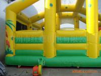 China Jumping Castle Air Blower Commercial Bounce House 1500W FQM-2320 Large Inflatable Toys for sale