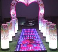 China Circular Base Blower Inflatable Lighting Decoration 50W - 180W CE Approved for sale