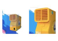 China Durable Plastic Bouncy Castle Air Blower for Inflatables and Bounce Houses 100W Air mold plastic art design for sale