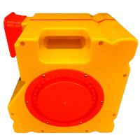 China 950W Small Size Strong Inflatable Bounce House Blower Flame Retardant Plastic Shell for sale