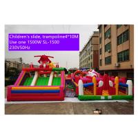 China 950W Small Size Strong Inflatable Bounce House Blower Flame Retardant Plastic Shell for sale