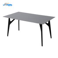 China 1500mm length Ceramic Top Dining Table Long Lasting With RTA Design DT-988 for sale