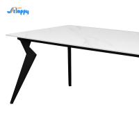 China Fashionable Ceramic Top Dining Table Easy Installation Heat Resistant for sale
