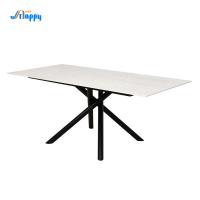 China Contemporary Ceramic Top Extending Table Ceramic Table Extendable 1800*900mm for sale