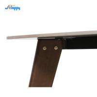 China 1600*850mm Kitchen Table Ceramic Top Crafted With Wood Frame for sale