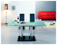 China 1660*900mm Extendable Dining Table Wear Resistant With Iron Frame for sale