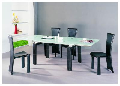 China White Contemporary Extendable Dining Table Modern Extension Dining Table 90cm Width For Home for sale