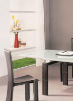 China White Contemporary Extendable Dining Table Modern Extension Dining Table 90cm Width For Home for sale