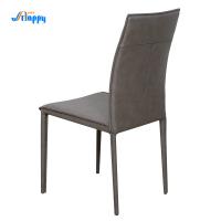 China Contemporary Stylish Leather Dining Chairs Customized With Resilience for sale