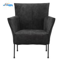 China Contemporary Custom Upholstered Armchair Durable Upholstered Bedroom Chairs for sale