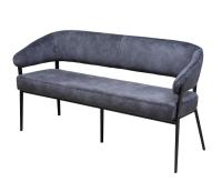 China 1400*520*730mm Leather Living Room Bench Indoor Upholstered Bench With Sleek Design for sale