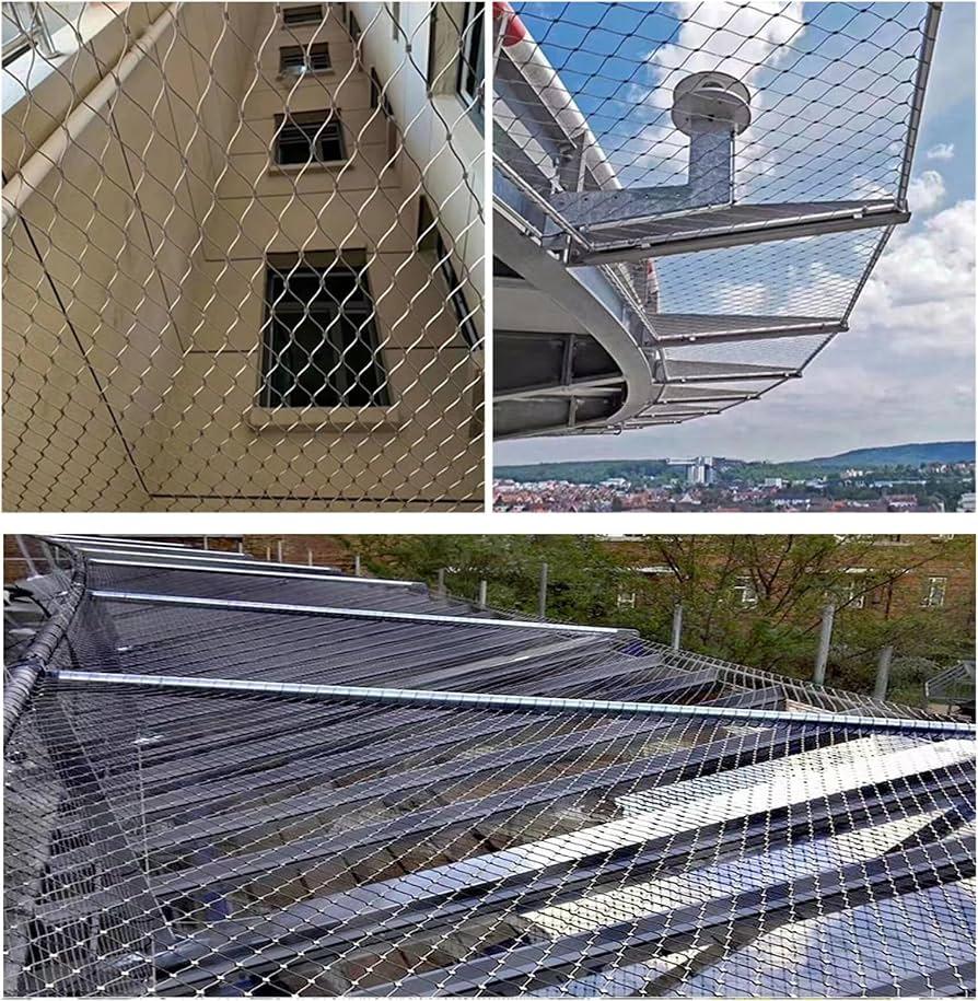 Amazon.com: Flexible Stainless Steel Rope Mesh,Fall Prevention Net High Altitude,Safety Protection Net Tools,Impact Resistance Metal Woven MeshïüÃ
â10cm/1.5mm Safety NetïüÃ
âCustomizable ( Size : L1.2xW2m/L3.93xW6.56ft ) : Patio, Lawn & Garden