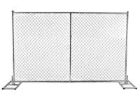 China 50mm*50mm hole size Temporary Cyclone Fencing sports ground for playground for sale