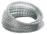 China 2.5mm Barbed Tape Concertina Wire Galvanized Bto-22 for sale