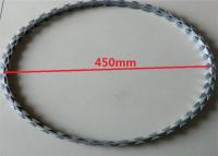 China 450mm Diameter Razor Wire And Barbed Wire Galvanized Concertina for sale