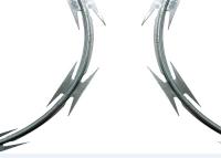 China 700mm Roll Diameter Razor Barbed Wire Cbt-65 Hot Dipped Galvanized for sale