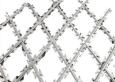 China Bto-22 Galvanized Razor Wire Fence Diamond Welded for sale