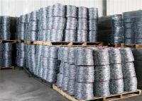 China 2.4mm Diameter High Tensile Electrical Galvanized Razor Barbed Wire for Secure Fencing for sale