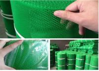 China 15mm Diamond Hole Green HDPE Plastic Mesh Netting - Corrosion Resistant Gabion Mesh for sale