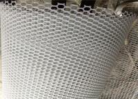 China 0.6cm Aperture Green Polypropylene Plastic Mesh Roll UV Resistant for Gabion Box for sale