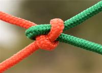 China 10*10cm Diamond Safety Rope Net with 3 Strand Structure Made of PE and Nylon Synthetic Fiber for sale
