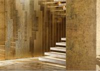 China Soundproof Tempered Laminated Glass Metal Mesh with Customizable Colors for Architectural Decoration for sale