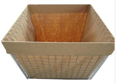 China 50x50mm Welded Gabion Military Barrier Retaining Wall Use for sale