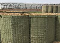 China Square Hole 5.0mm Wire Diameter Defensive Bulletproof Galvanized Barriers Bastion Hesco Barriers for sale