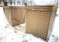 China Hot Dipped Galvanized Bastion Barrier with 300gsm Geotextile for Sand Container Wall for sale