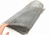 China 10m Length In Roll Woven Stainless Steel Knitted Wire Mesh Anti Rust for sale