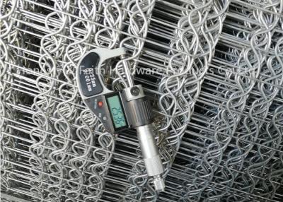 China 6 Line Wire Galvanized Welded Wire Mesh 2.5mm X 2.0mm Diameter for sale