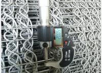 China 6 Line Wire Galvanized Welded Wire Mesh 2.5mm X 2.0mm Diameter for sale