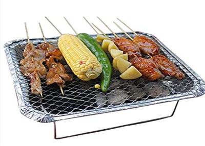 China Food Grade Heavy Duty Diamond Hole Expanded Wire Mesh For BBQ Grill for sale