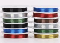 China 0.3mm Multicolors Garden Florist Paddle Wire Gold Blue Red Blue Painted Coated for sale