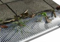 China 0.8mm 500mm Width Roof Leaf Guard Expanded Metal Filter Mesh Anti Clogging for sale