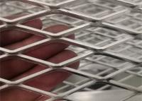 China Ceiling Decorative 316 Stainless Steel Expanded Wire Mesh 10mm-200mm Hole for sale