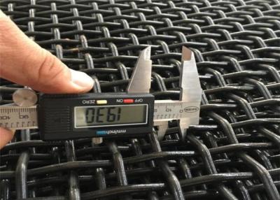 China 3 Month Uselife Squre Hole 3mm Stone Crusher Wire Mesh for sale