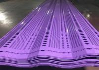 China Three Peaks Construction Windbreak Fence 1mm Thick for sale