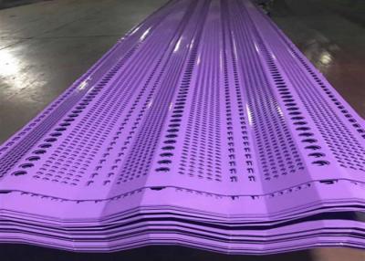 China Three Peaks Construction Windbreak Fence 1mm Thick for sale